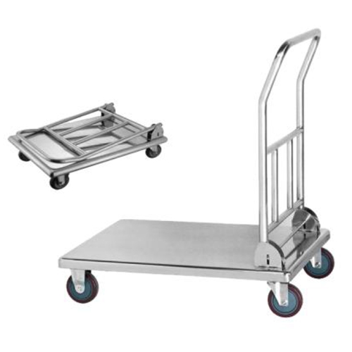 Commercial （Folding）Stainless Steel Flat Cart